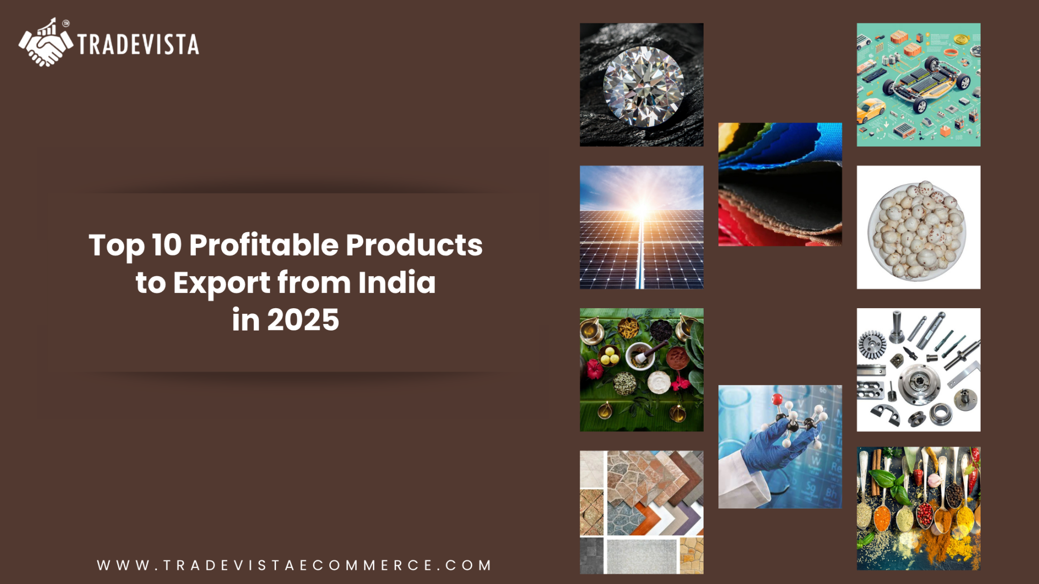 Top 10 Profitable Products to Export from India in 2025